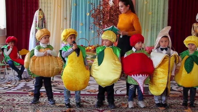 Mevalar haqida sherlar. Sabzavotlar haqida sherlar. Hosil bayrami sherlari.