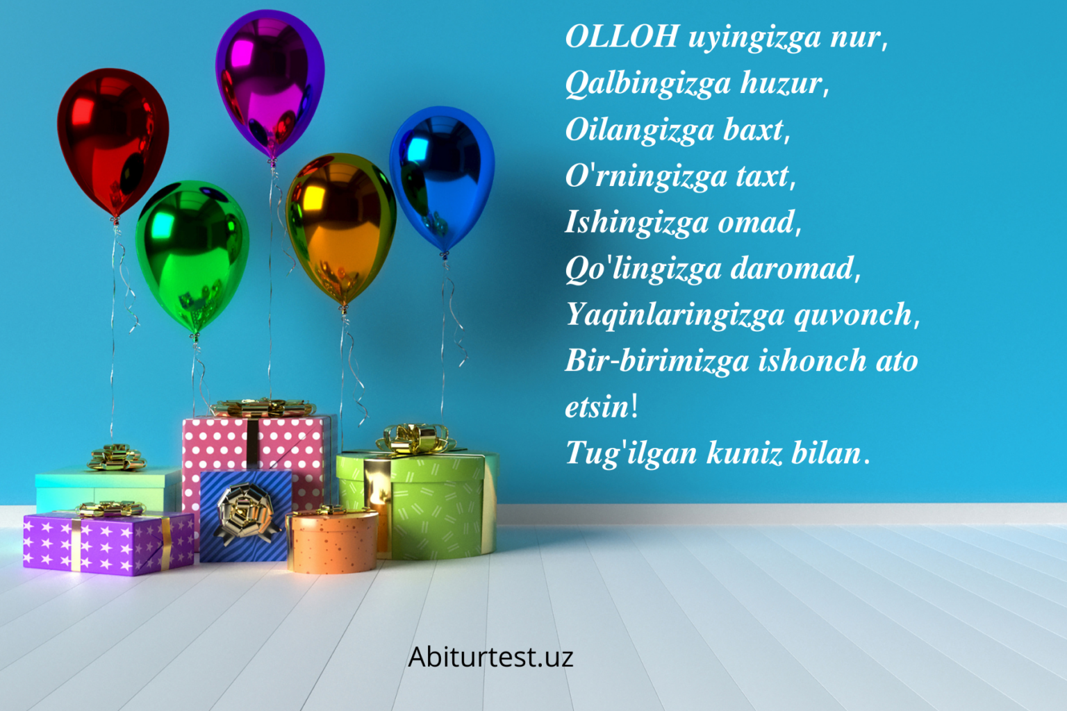 Tug'ilgan kun tabrik rasmlari | Abiturtest.uz